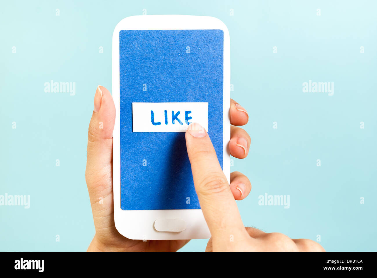 Push button mobile phone hi-res stock photography and images - Alamy