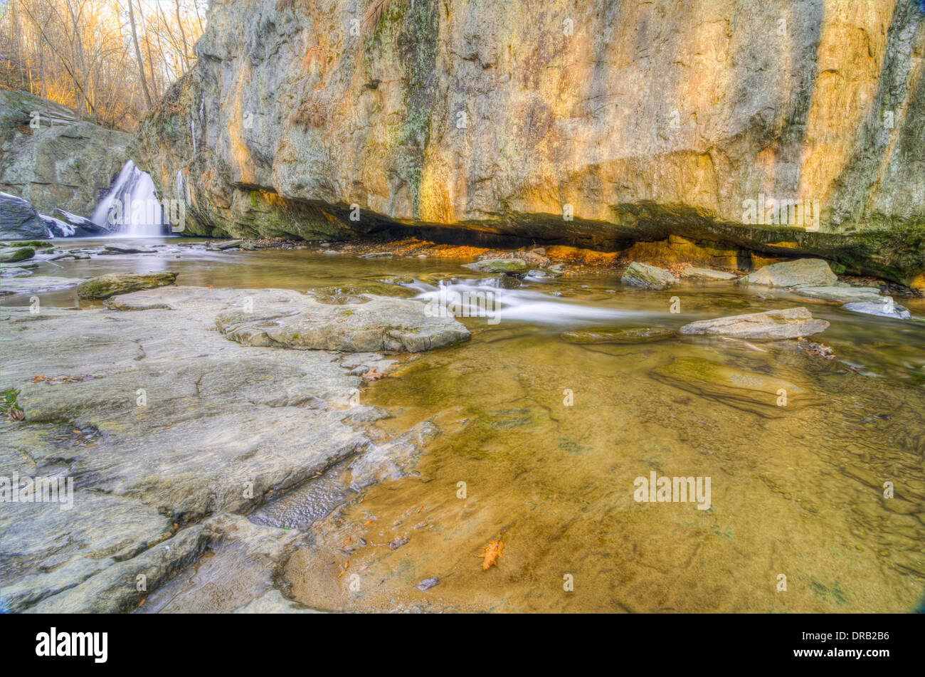 Kilgore Falls in Kilgore Falls State Park, Maryland Stock Photo - Alamy