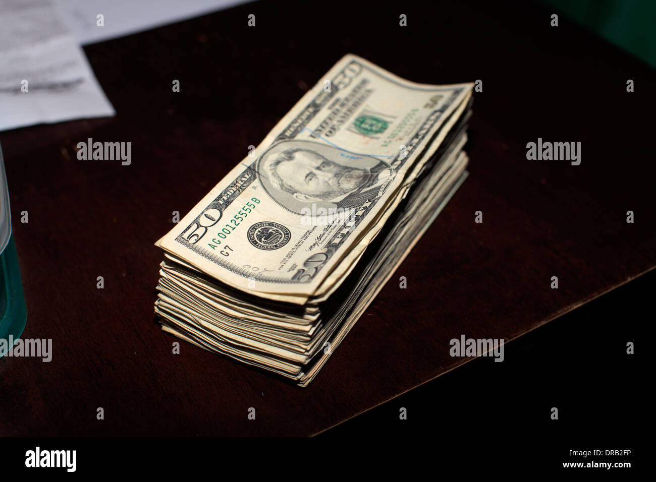 Stack of dollar bills hi-res stock photography and images - Alamy