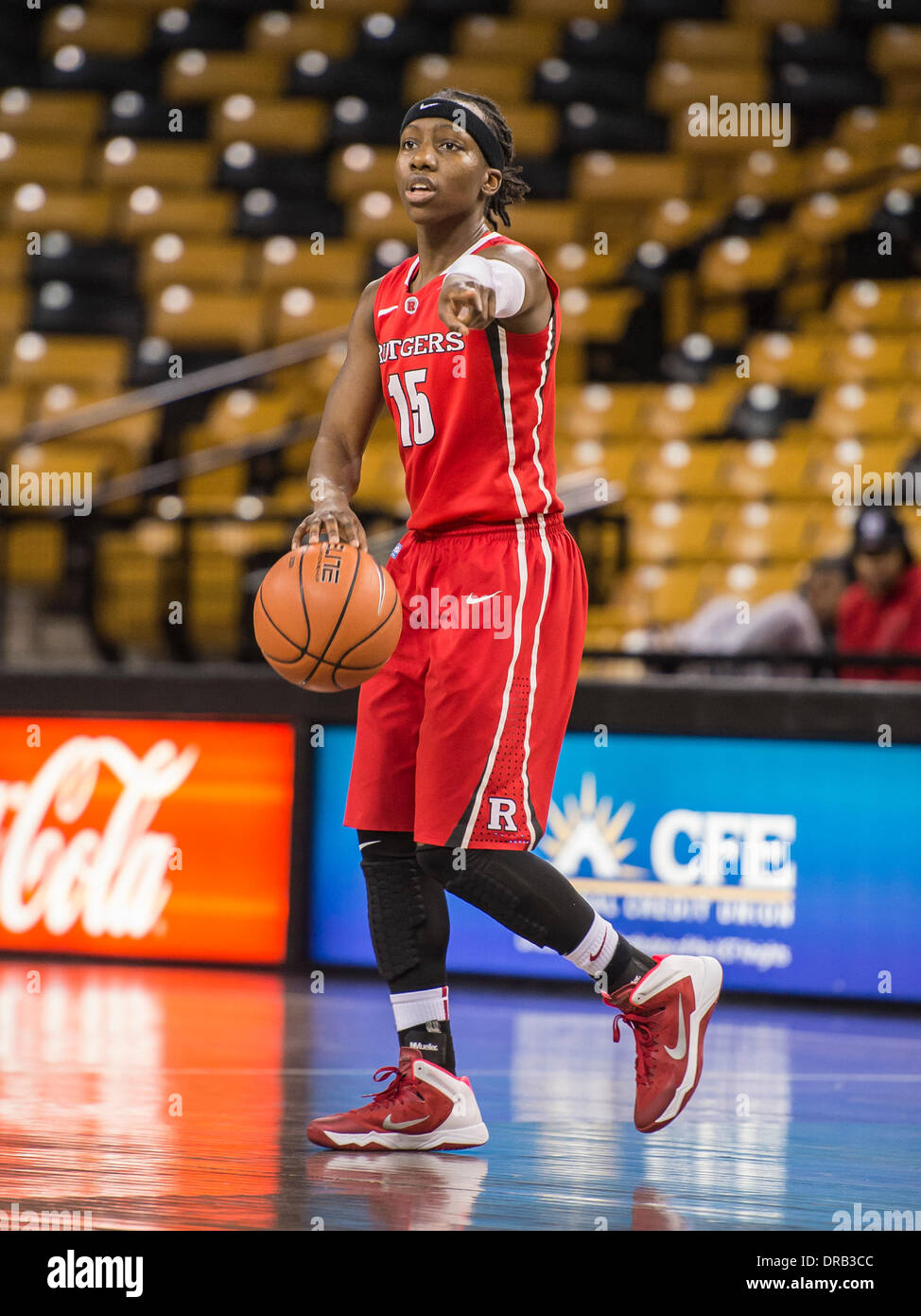 Rutgers scarlet knights guard syessence davis 15 hi-res stock ...