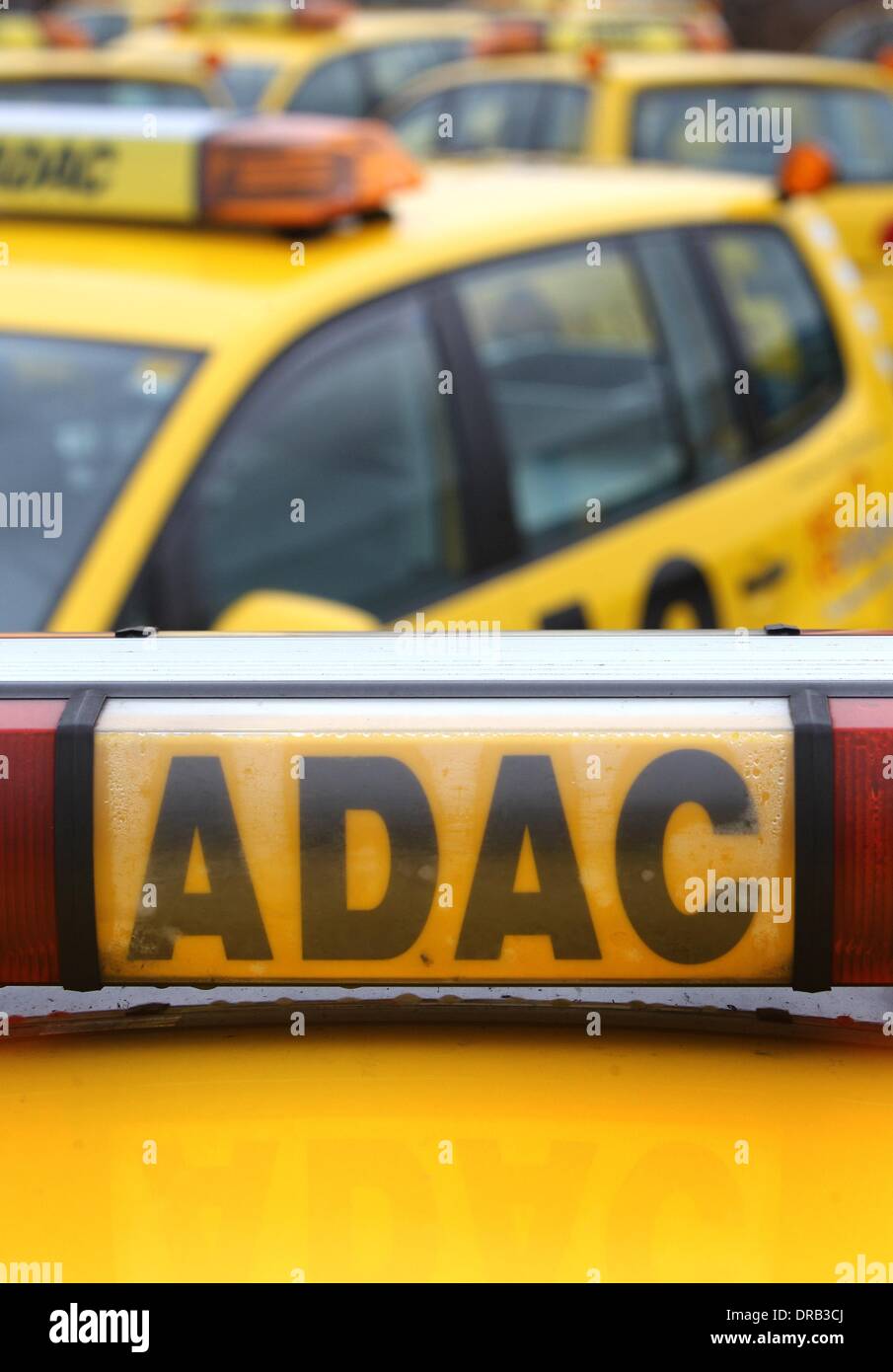 Landsberg am Lech, Germany. 22nd Jan, 2014. Vehicles of the German ...