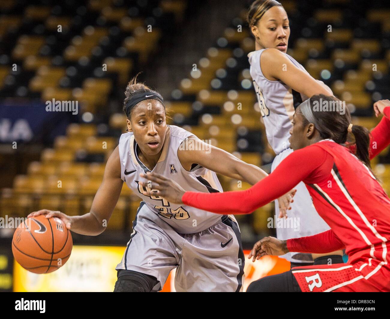 - Orlando, FL, U, . 22nd Jan, 2014. S: UCF Knights forward Sara Djassi ...