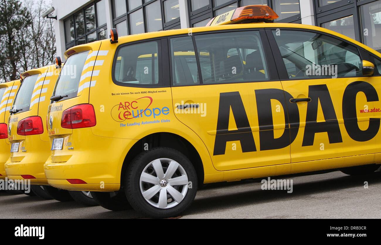 Landsberg am Lech, Germany. 22nd Jan, 2014. Vehicles of the German ...