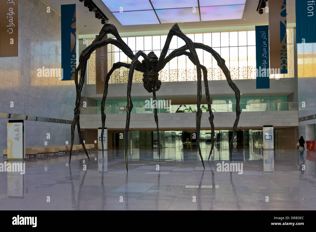 Spider Sculpture MAMAN of Louise Bourgeois at the Qatar National ...