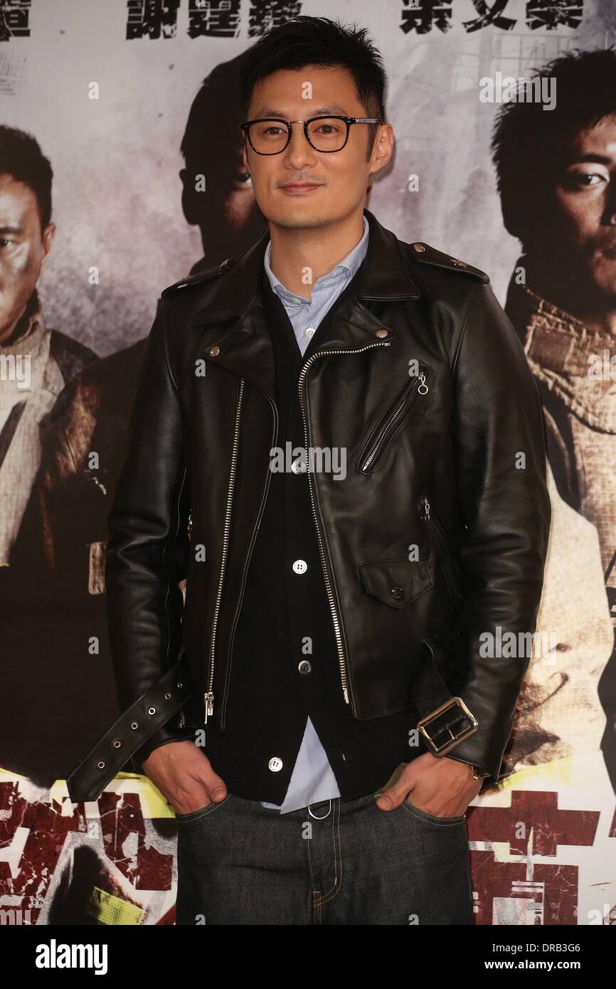 Taipei, China. 22nd Jan, 2013. Actor Shawn Yue promots film As The ...