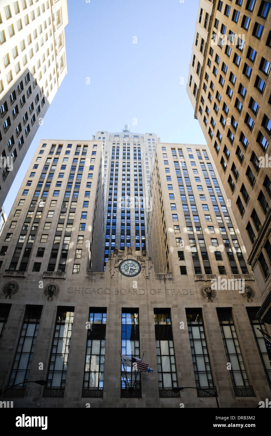 The chicago board of trade building is a skyscraper located hi-res ...