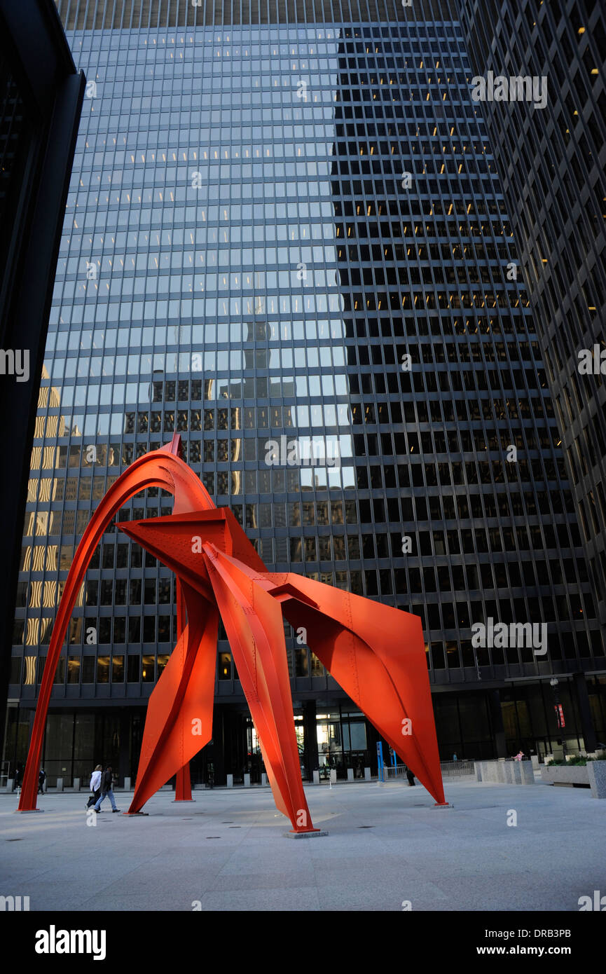 Alexander Calder Sculptures In Chicago