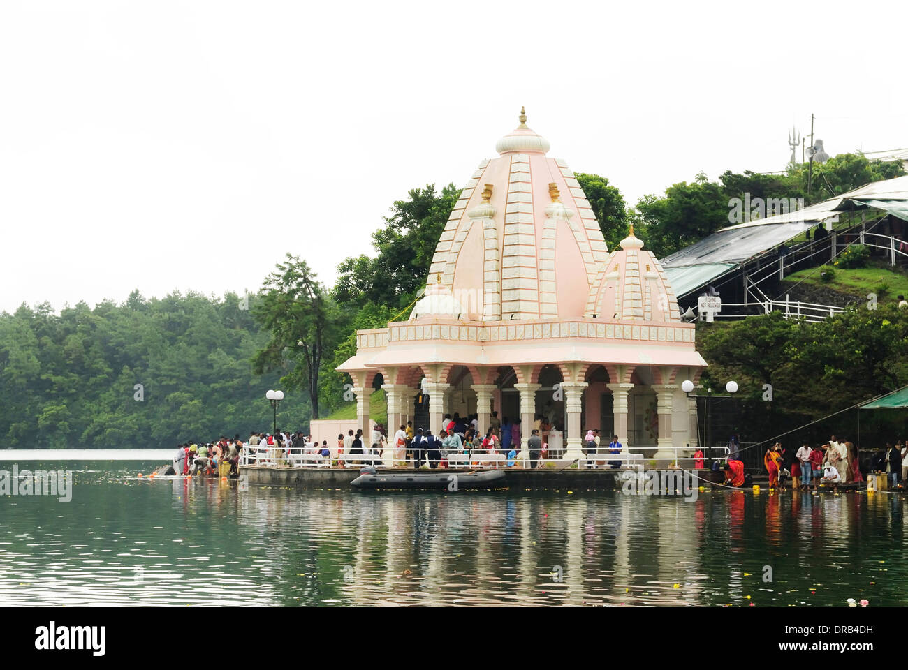 Hindu temple in Grand Bassin, Mauritius Stock Photo - Alamy