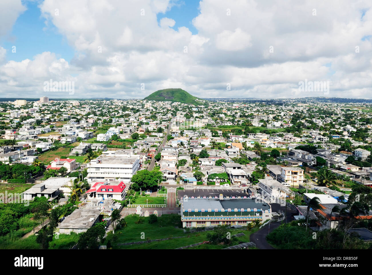 Cityscape in Mauritius Stock Photo - Alamy
