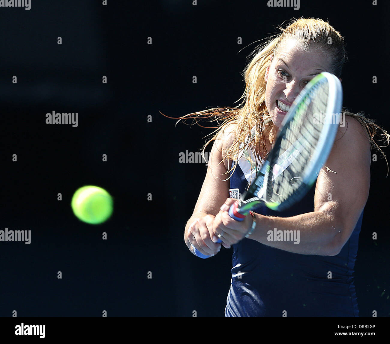 Melbourne, Australia. 23rd Jan, 2014. Dominika Cibulkova of Slovakia ...