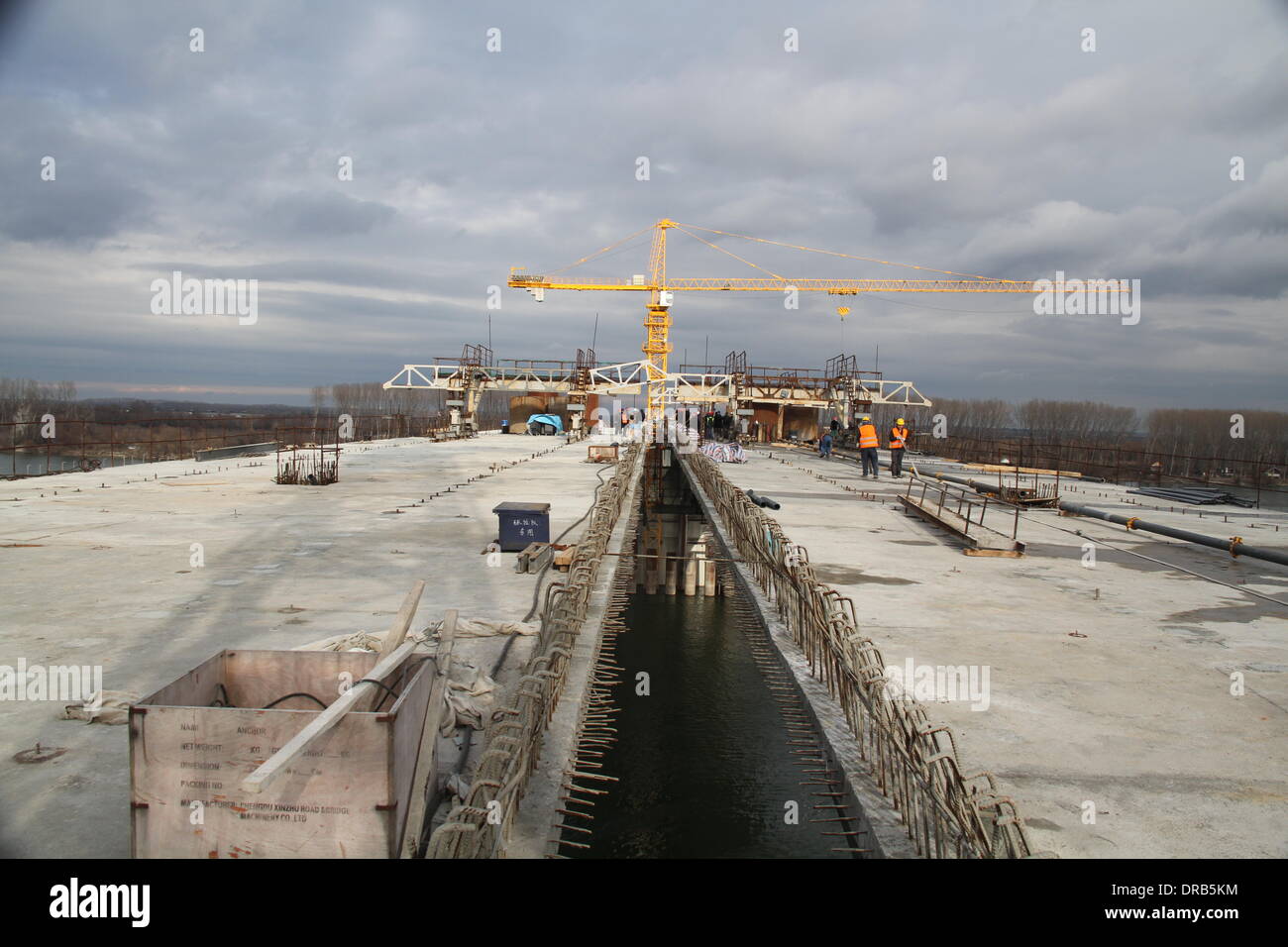 Zemun borca bridge hi-res stock photography and images - Alamy
