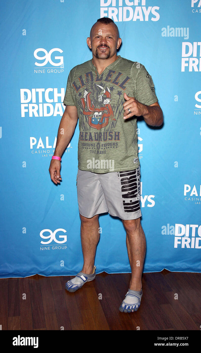 Chuck Liddell UFC Fight Week Pool Party at The Palms Casino Hotel. Las ...