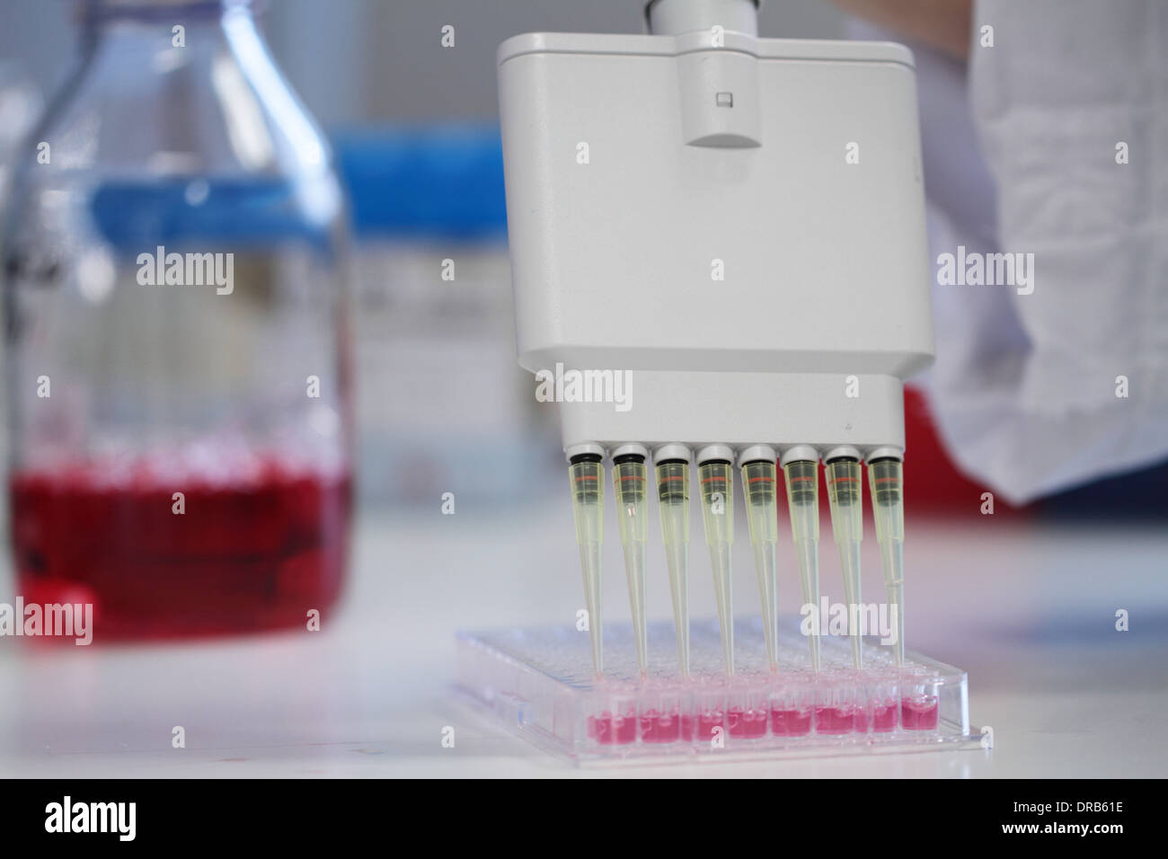 Multi pipette hi-res stock photography and images - Alamy