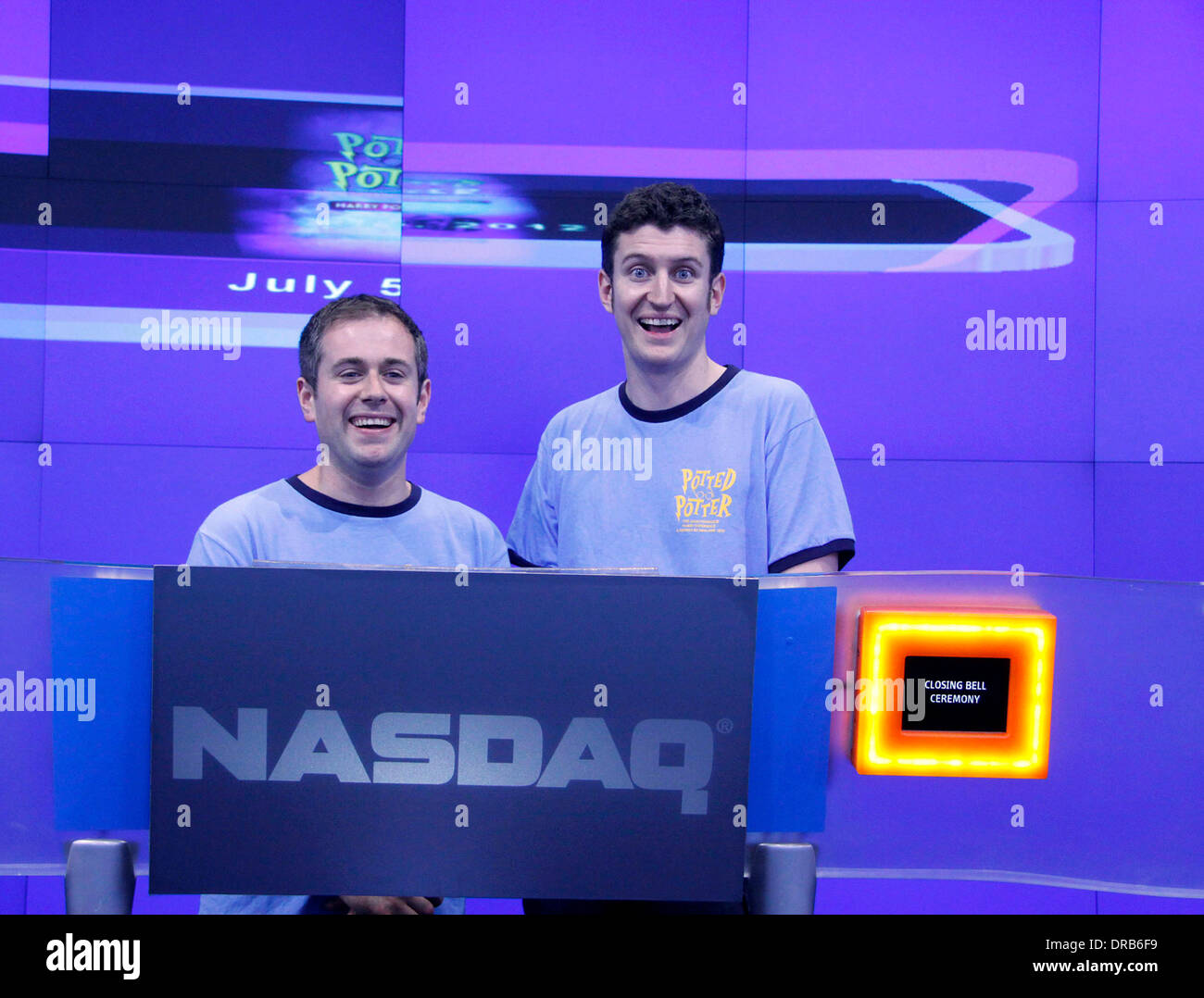 Jeff Turner and Daniel Clarkson The cast and creative team of 'Potter ...