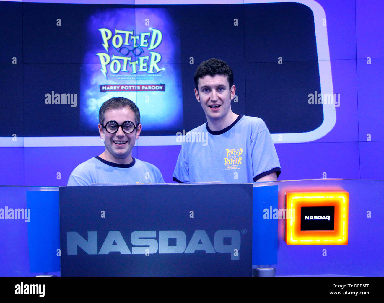 Jeff Turner and Daniel Clarkson The cast and creative team of 'Potter ...