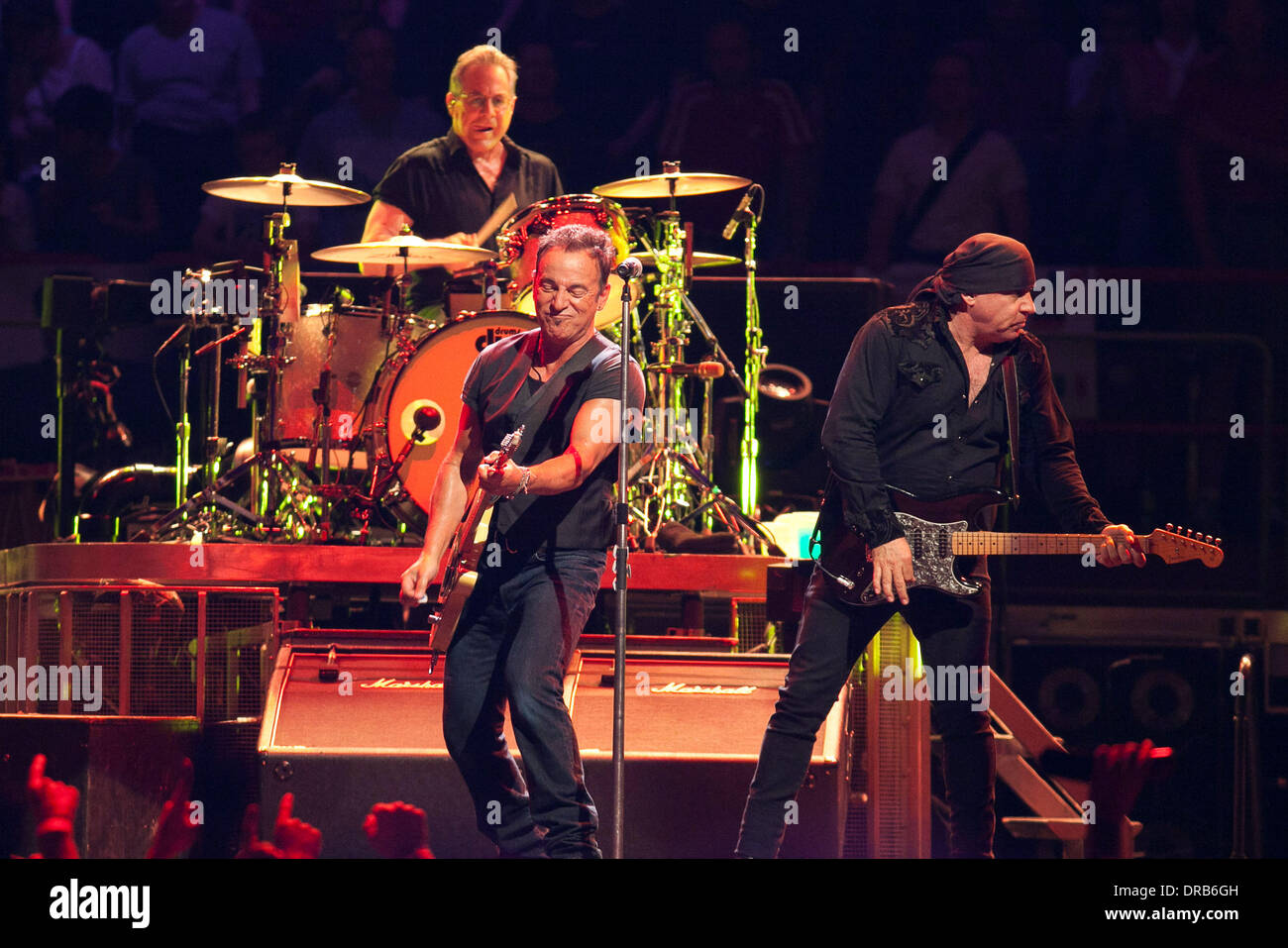 Bruce Springsteen performs live at Palais omnisport de Paris Bercy ...