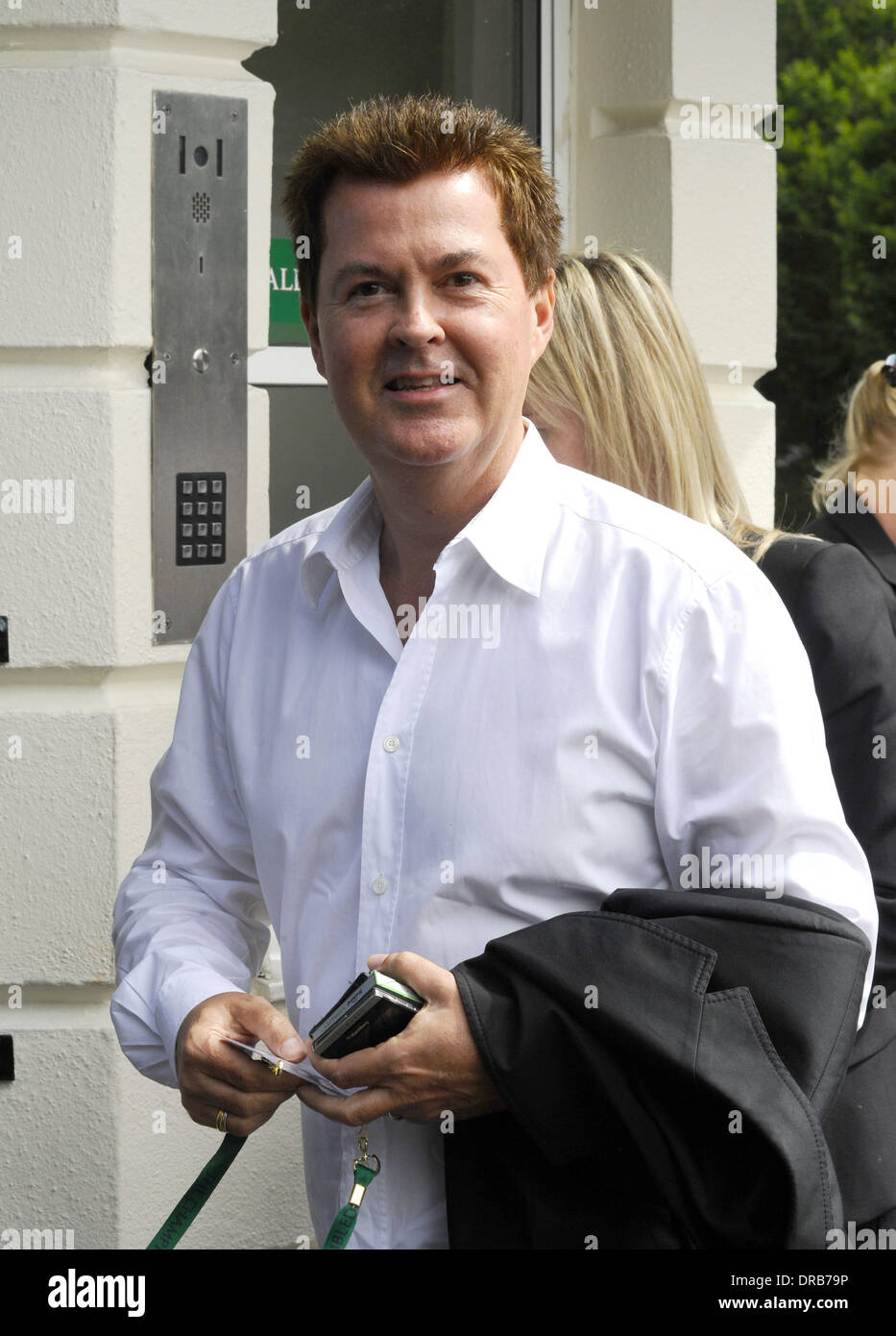 Simon Fuller Wimbledon Tennis Championships 2012 - Celebrity Sighting ...