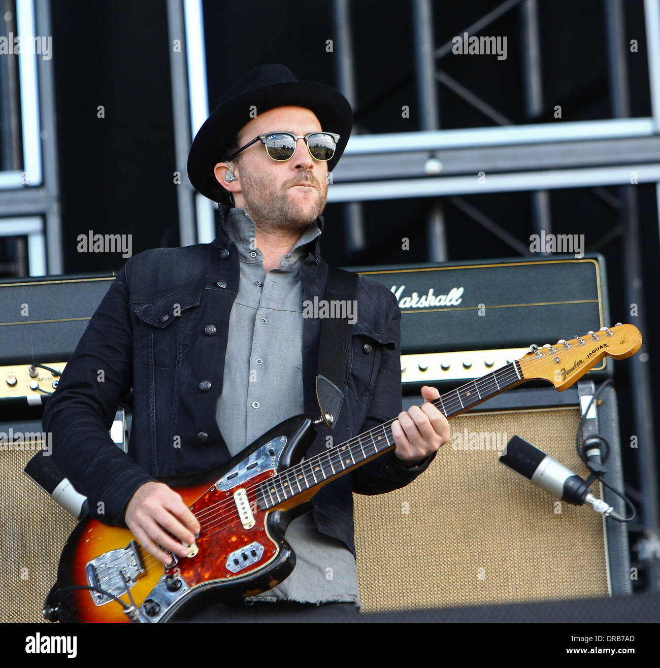 James Shaw of Metric Barclaycard Wireless Festival 2012 - Day 1 London ...