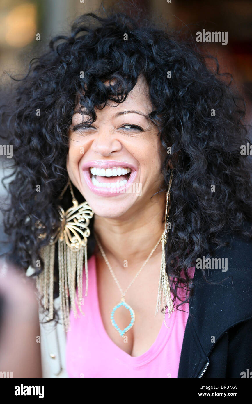 Stacy Francis out and about at the Grove Hollywood, California - 06.07. ...