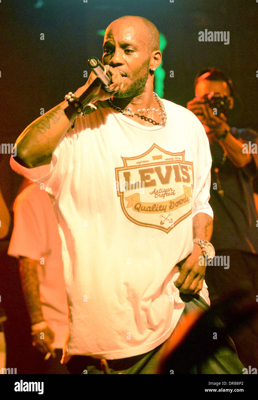 DMX performing live to promote his new CD 'Undisputed' at Revolution ...