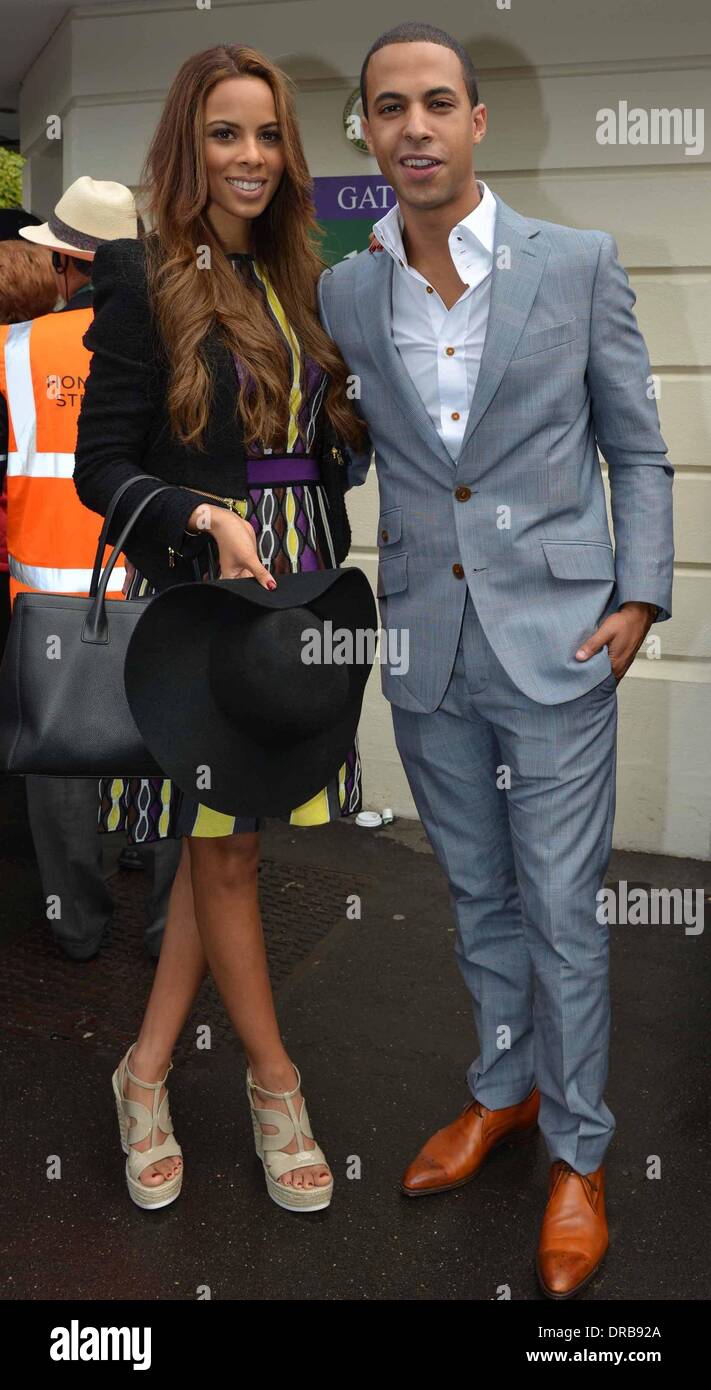 Rochelle Wiseman aka Rochelle Humes and Marvin Humes arriving for the ...
