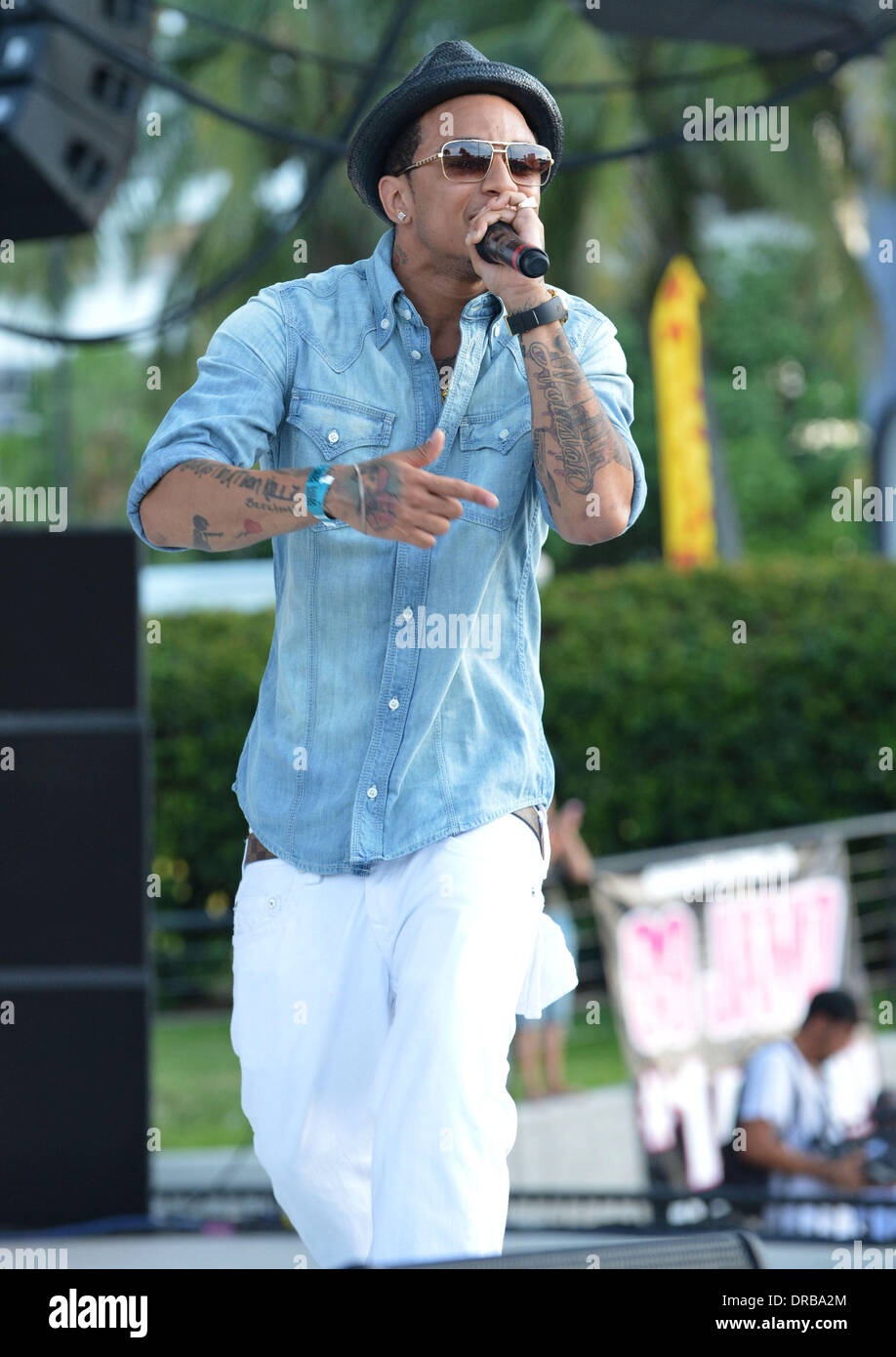 Kirko Bangz performs during the Radio One Festival at Klipsch ...