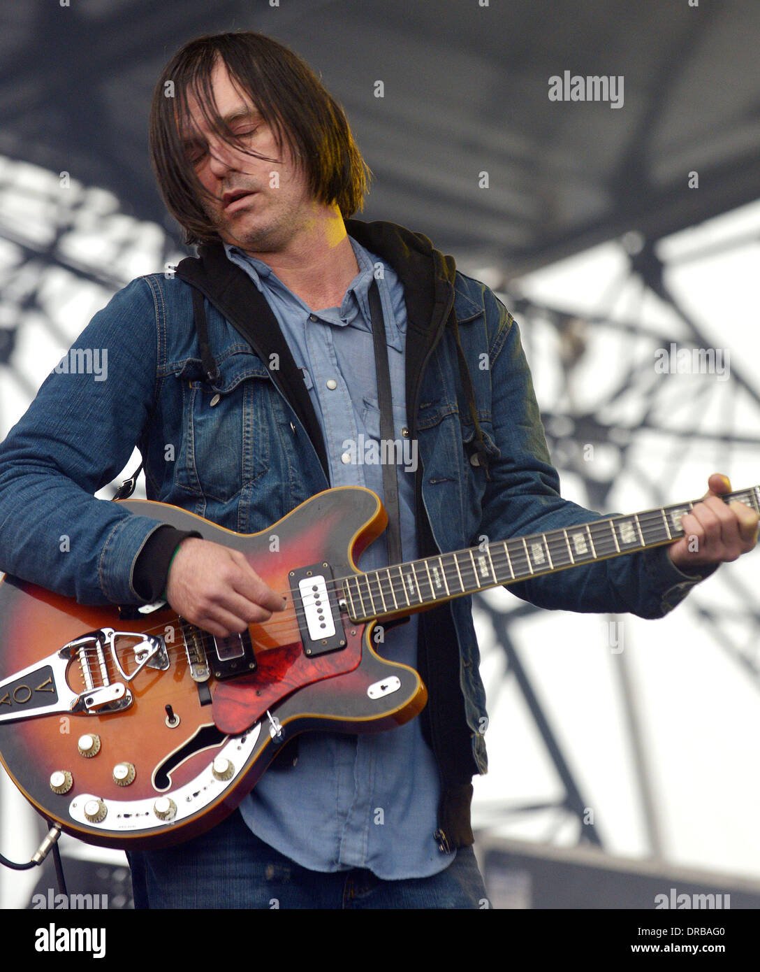 Brian Jonestown Massacre Various bands performing live on stage during ...