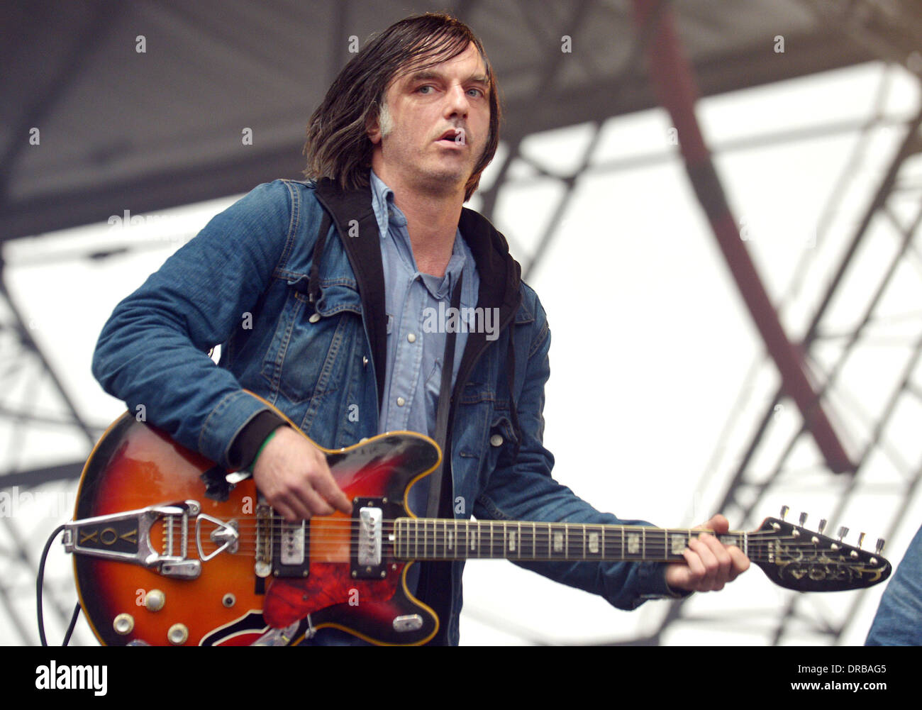 Brian Jonestown Massacre Various bands performing live on stage during ...