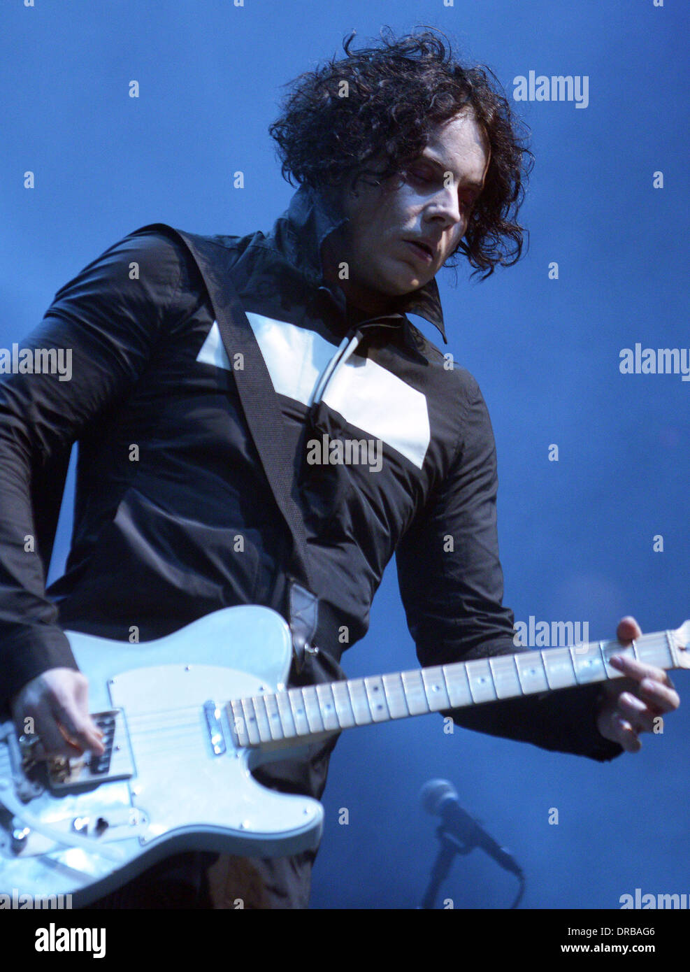 Jack White Various bands performing live on stage during 'Les ...