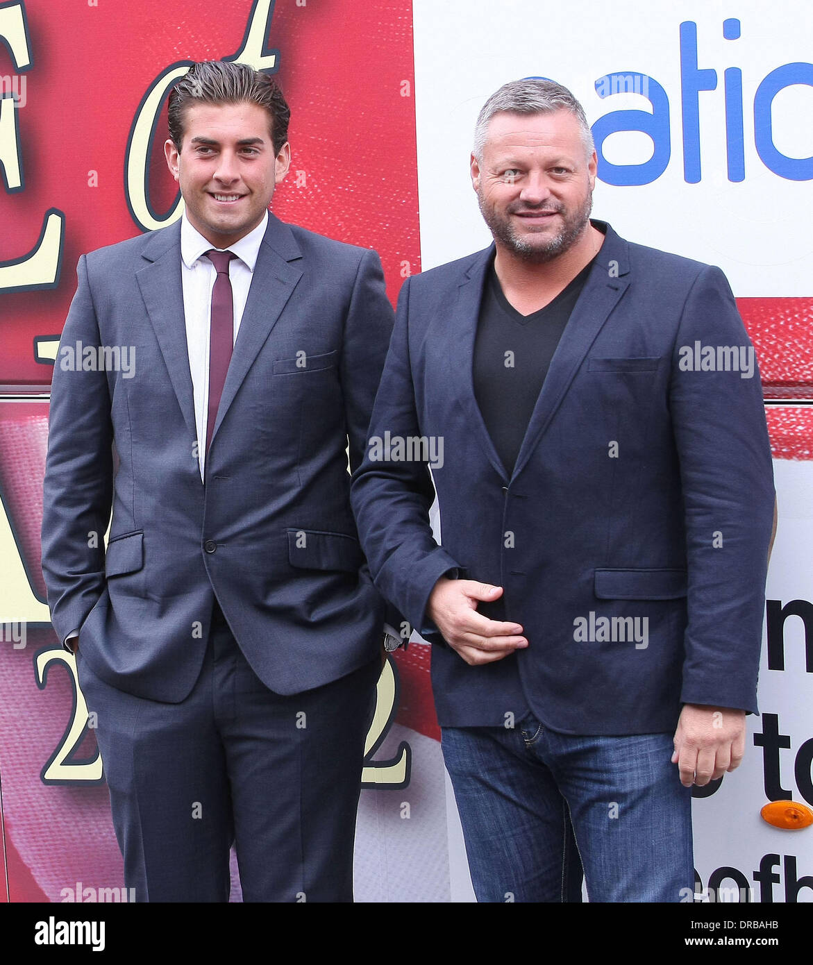 James Argent and Mick Norcross from 'The Only Way is Essex' at the ITV ...