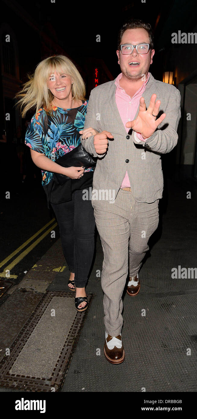 Sally lindsay and alan carr hi-res stock photography and images - Alamy