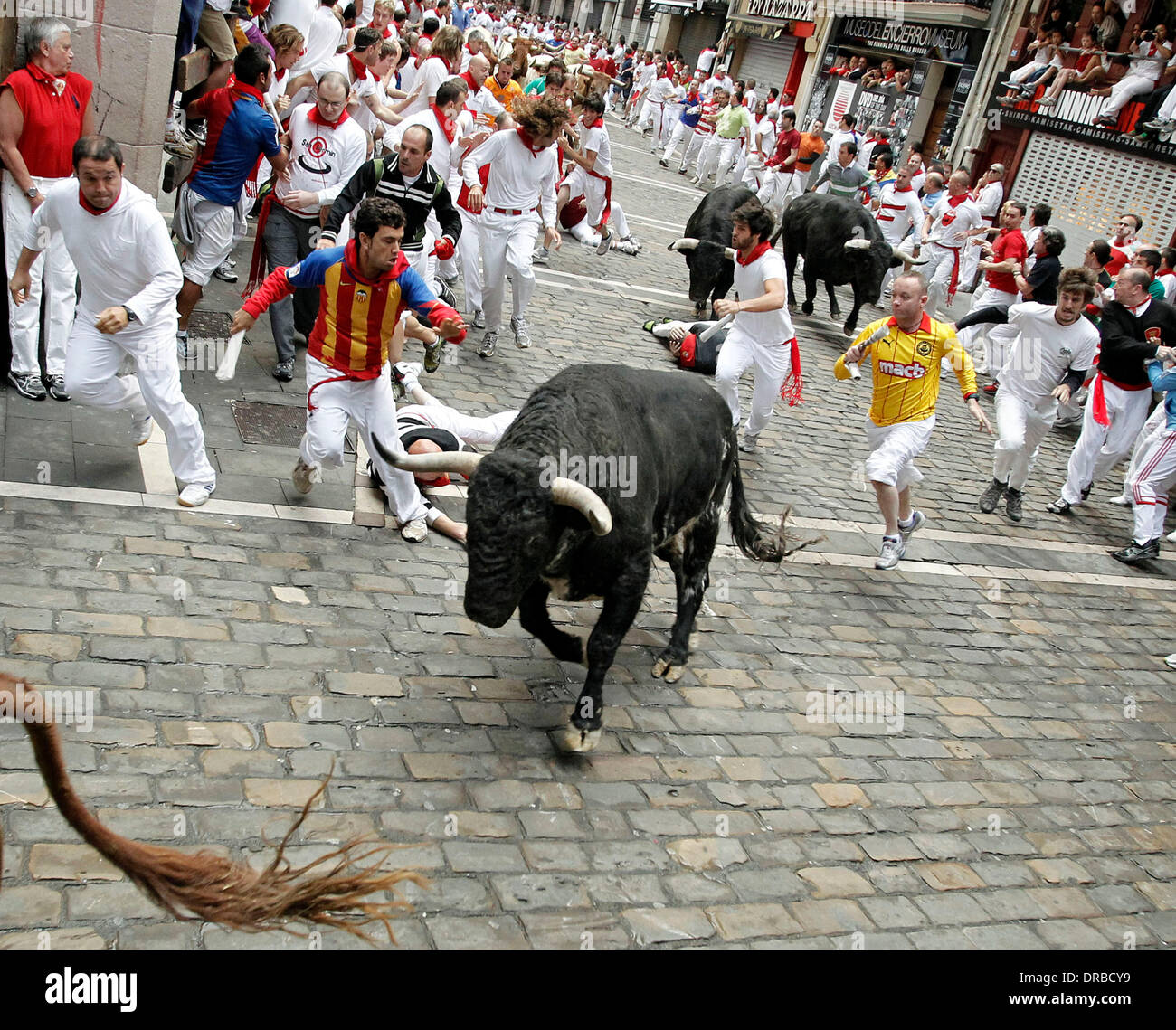 Day two of San Fermin's Running of the Bulls kicks off. The world ...