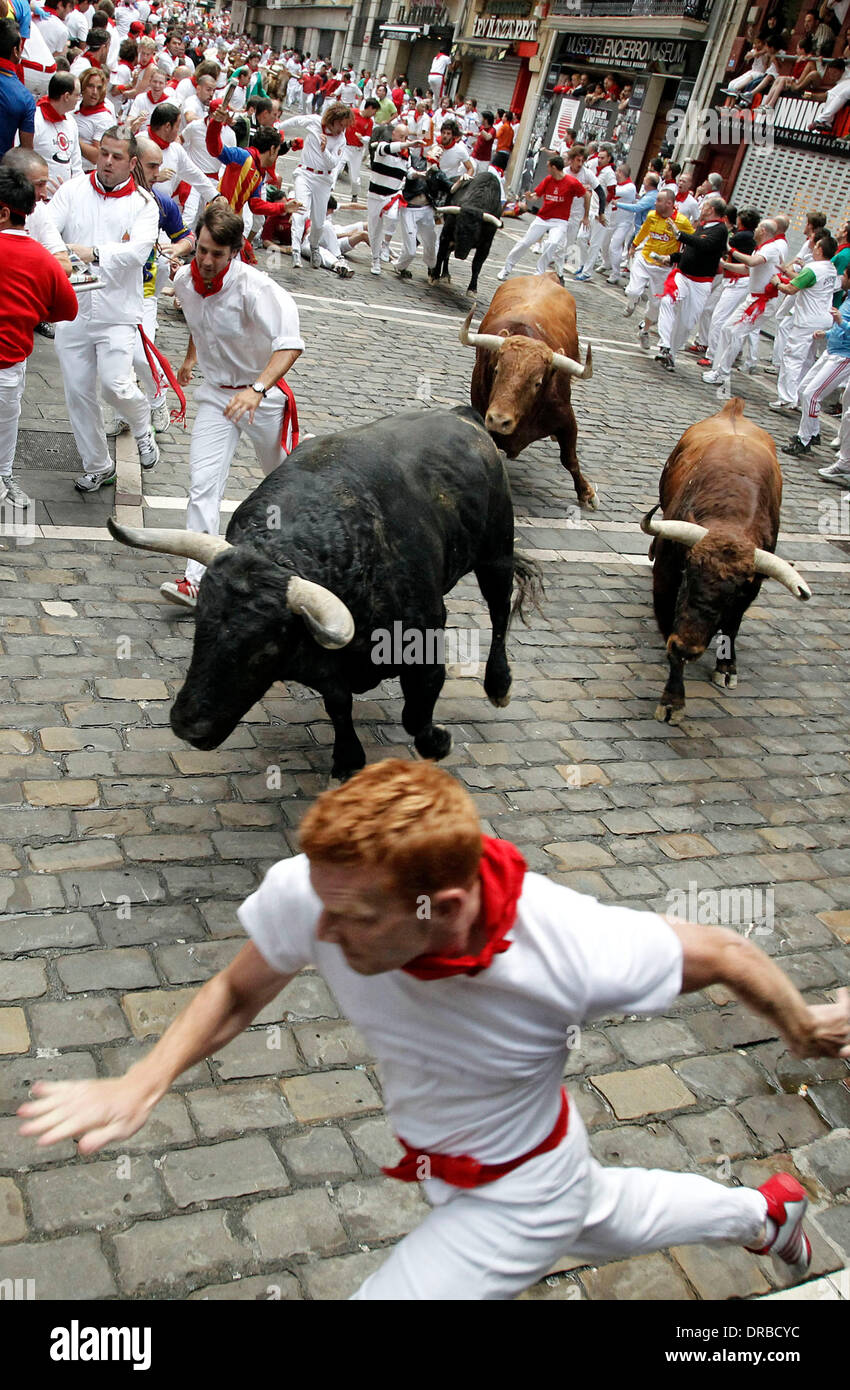 Day two of San Fermin's Running of the Bulls kicks off. The world ...