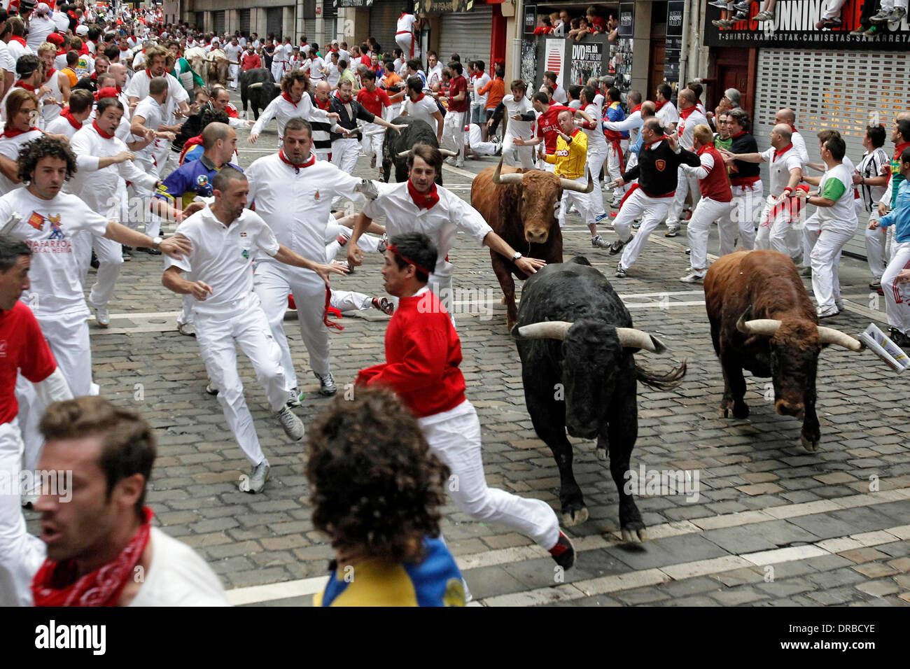Day two of San Fermin's Running of the Bulls kicks off. The world ...