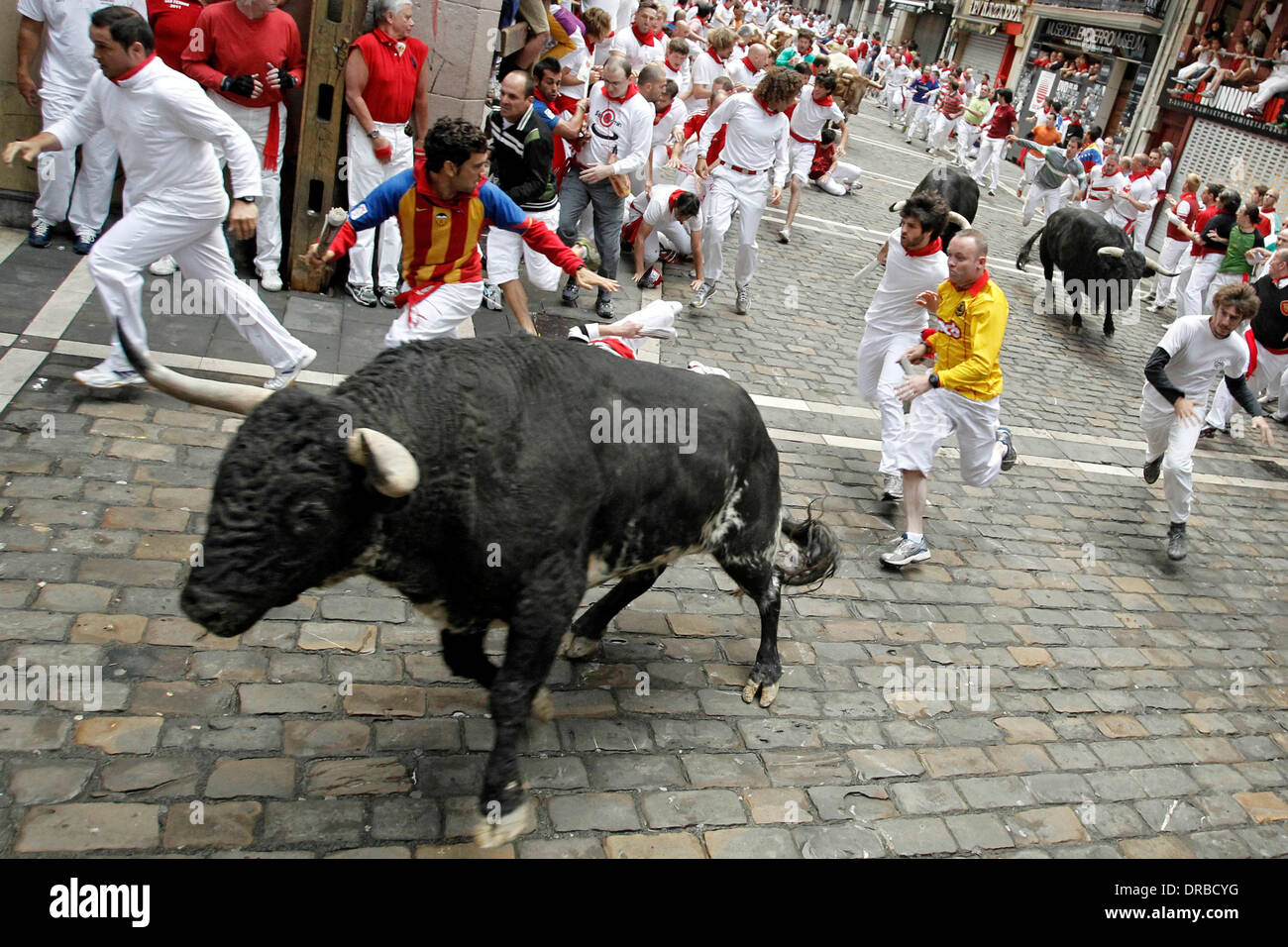 Day two of San Fermin's Running of the Bulls kicks off. The world ...