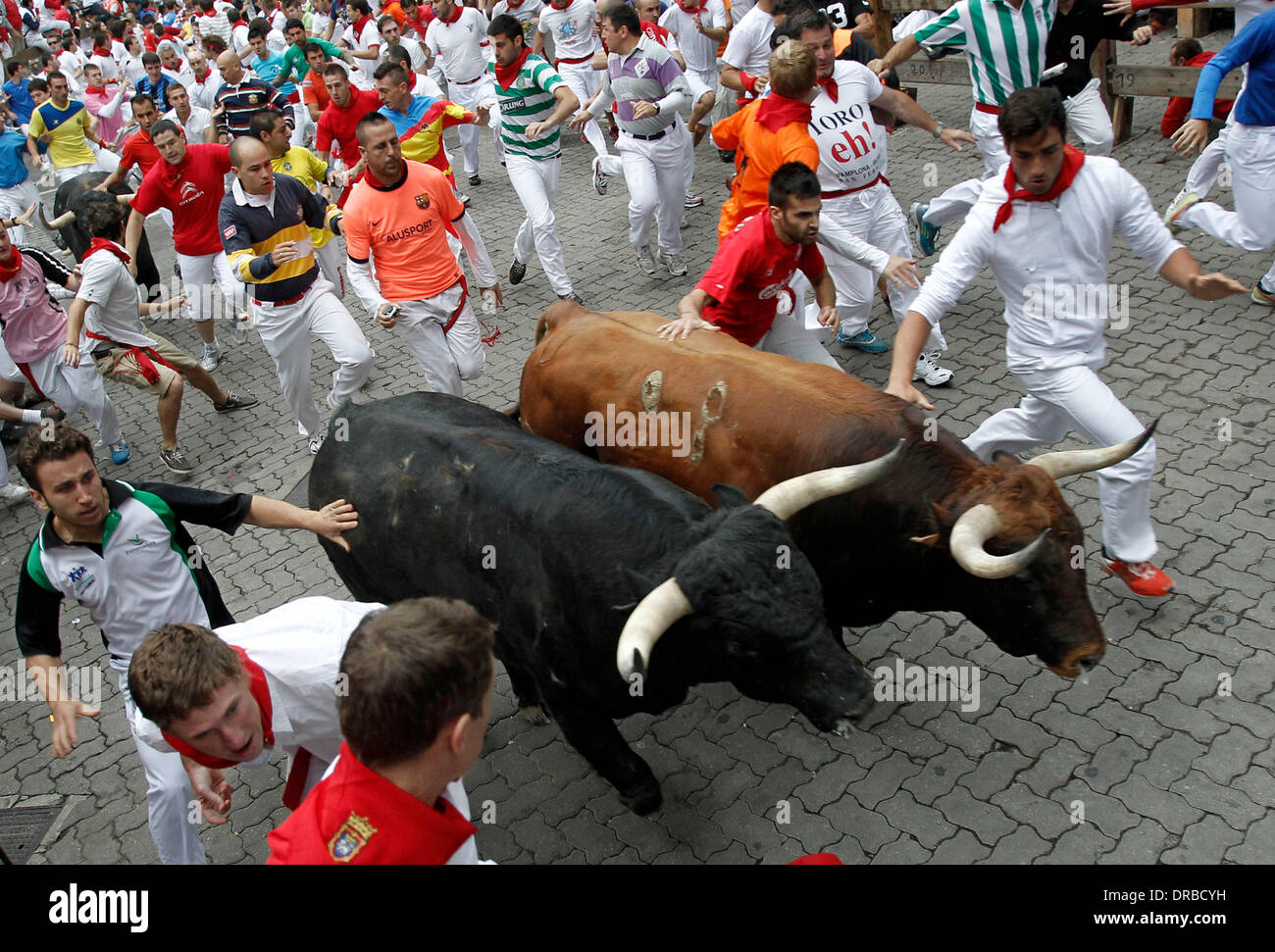 Day two of San Fermin's Running of the Bulls kicks off. The world ...