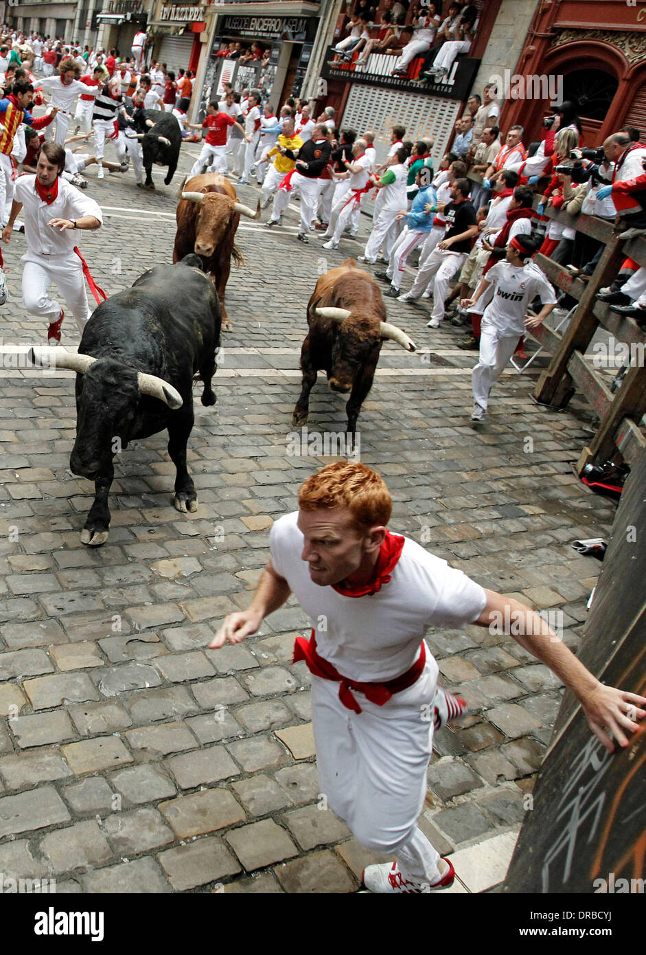 Day two of San Fermin's Running of the Bulls kicks off. The world ...