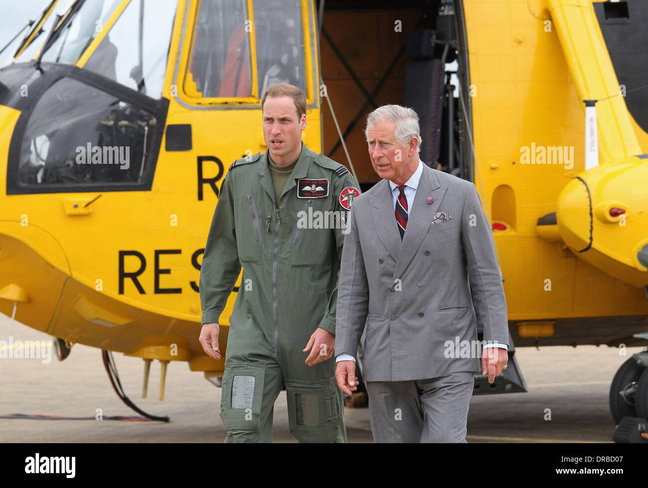 Prince Charles, Prince Of Wales visits RAF Valley on Anglesey to see ...