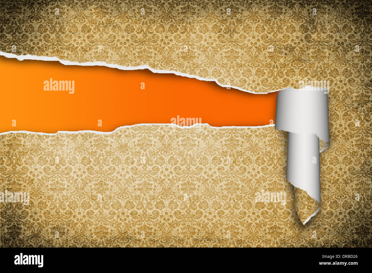 background with hole for design Stock Photo - Alamy