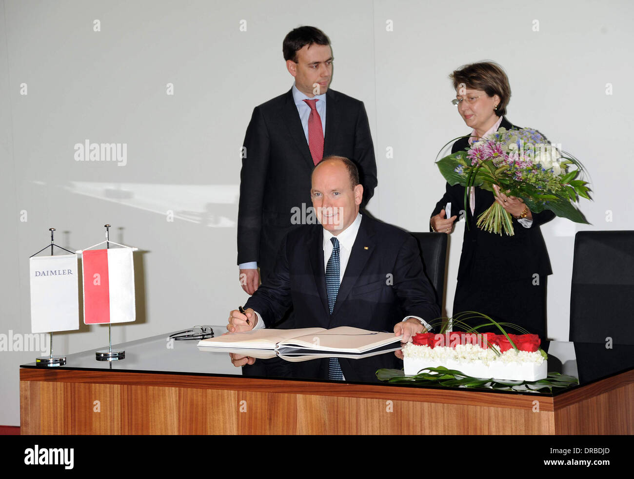 Prince Albert Prince Albert II of Monaco and his wife Princess Charlene ...