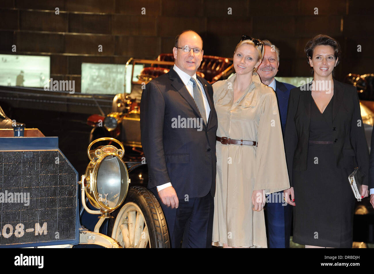 Prince Albert II of Monaco and his wife Princess Charlene of Monaco ...