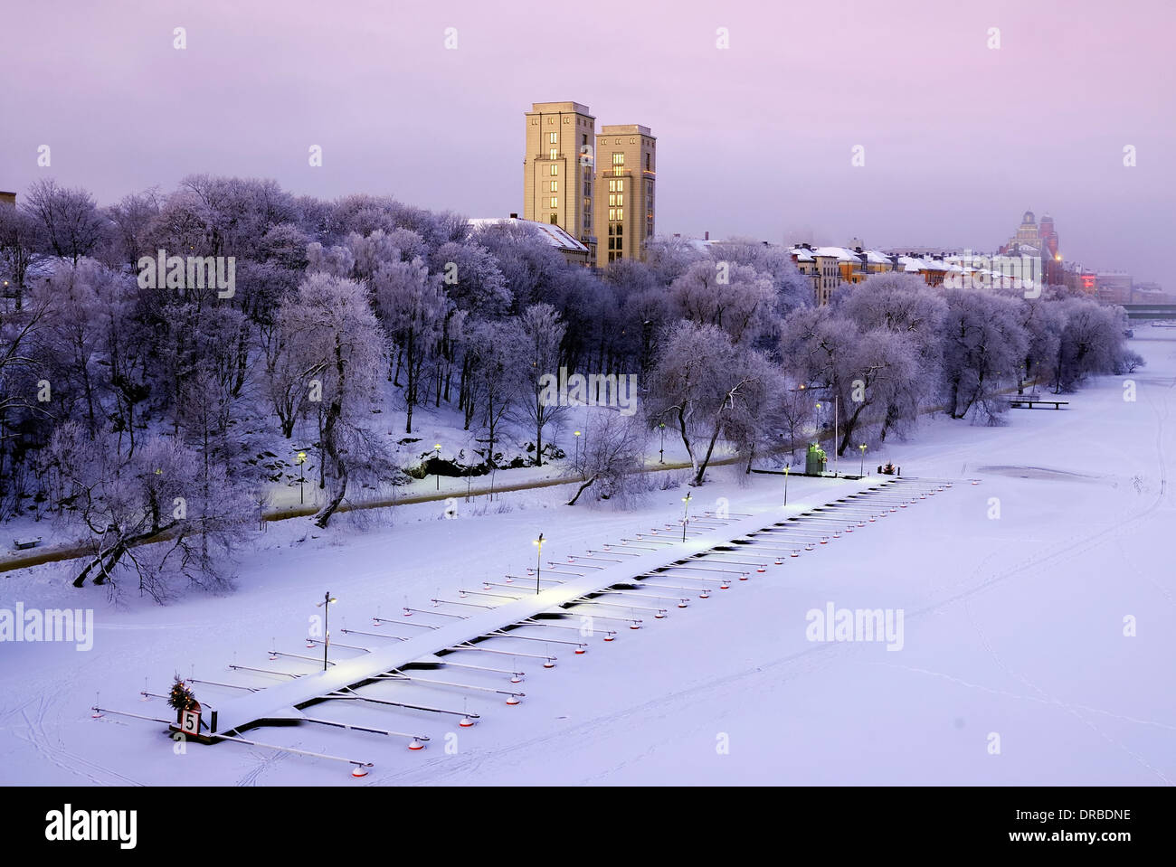 Stockholm sweden snow hi-res stock photography and images - Alamy