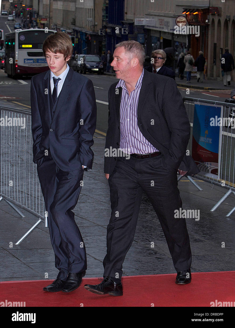 Ally McCoist with son Argyle Edinburgh International Film Festival 2012 ...