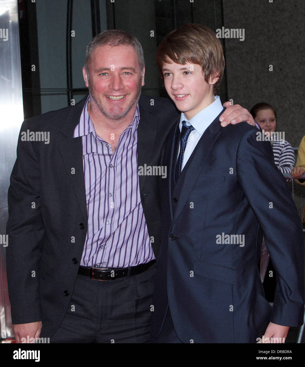 Ally McCoist with son Argyle Edinburgh International Film Festival 2012 ...