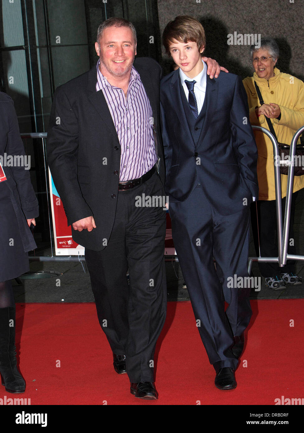 Ally McCoist with son Argyle Edinburgh International Film Festival 2012 ...