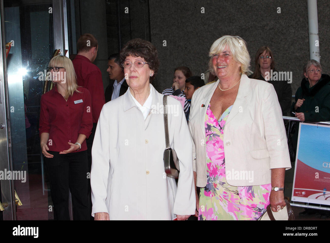 Eric Liddell's niece's Sue Liddell Caton and Joan Nicol Edinburgh ...