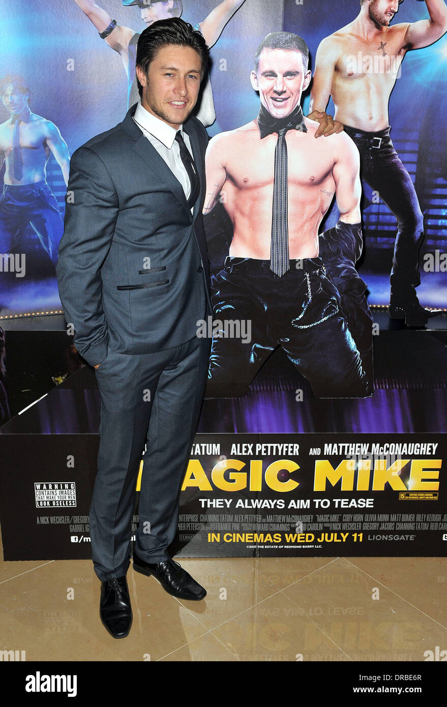 Tony Discipline, 'Magic Mike' European Premiere at the May Fair Hotel ...