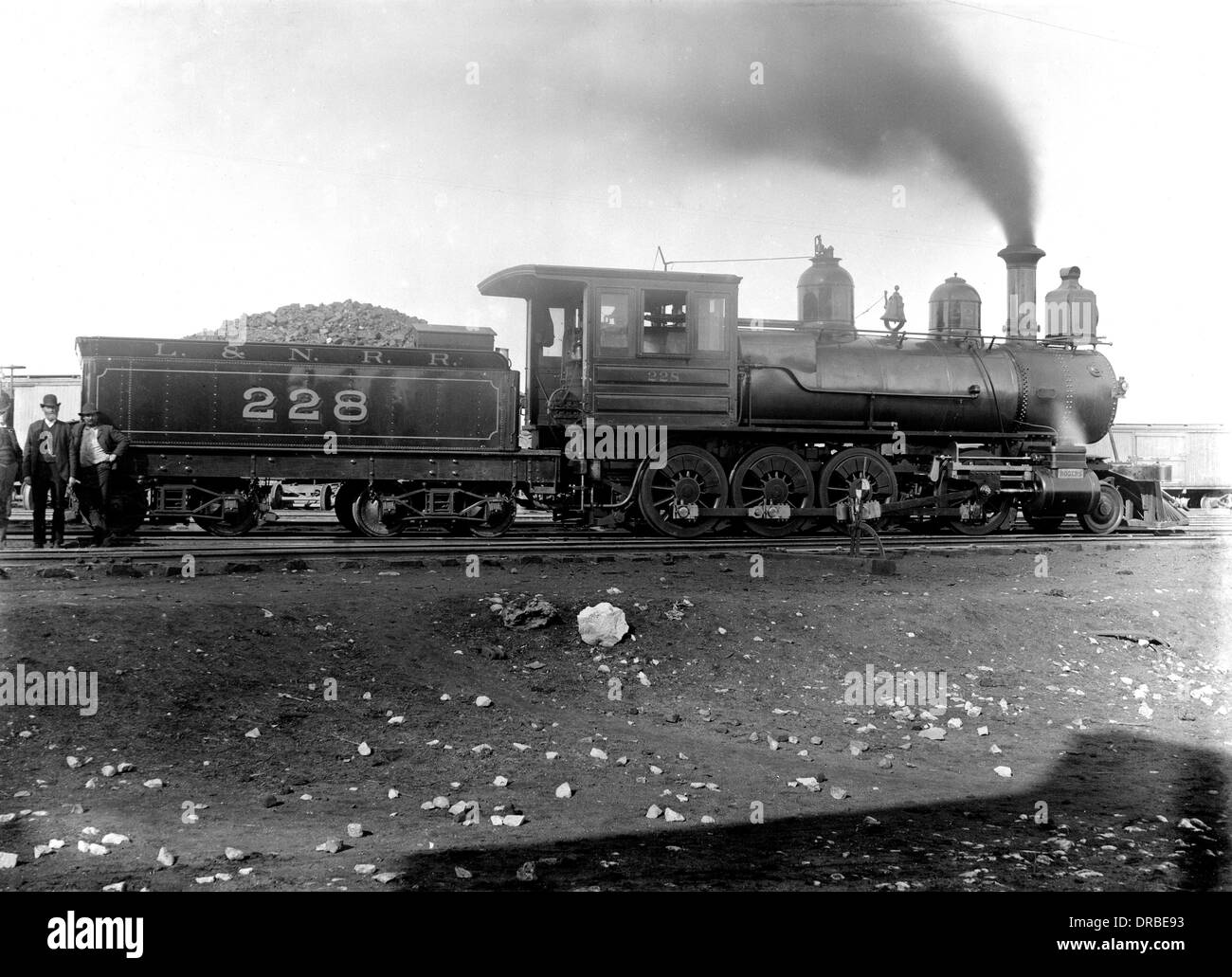 Louisville and Nashville Rail Road 2-8-0 'consolidation' steam ...