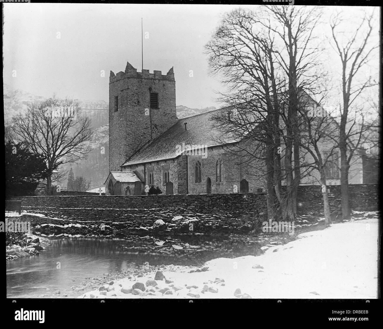 St Oswald’s Church, Grasmere, Cumbria (then in the county of ...
