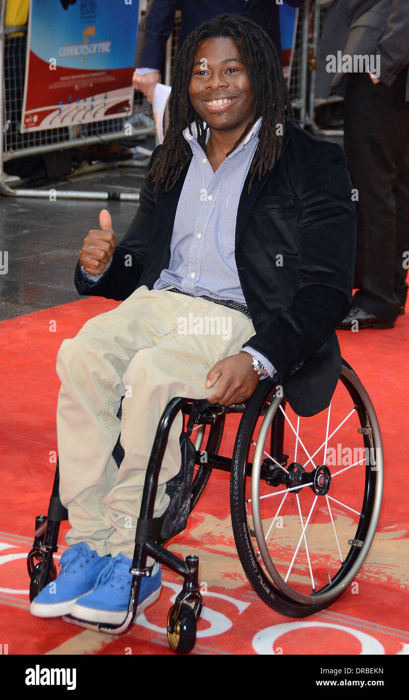 Ade Adepitan Chariots of Fire premiere held at the Empire Leicester ...